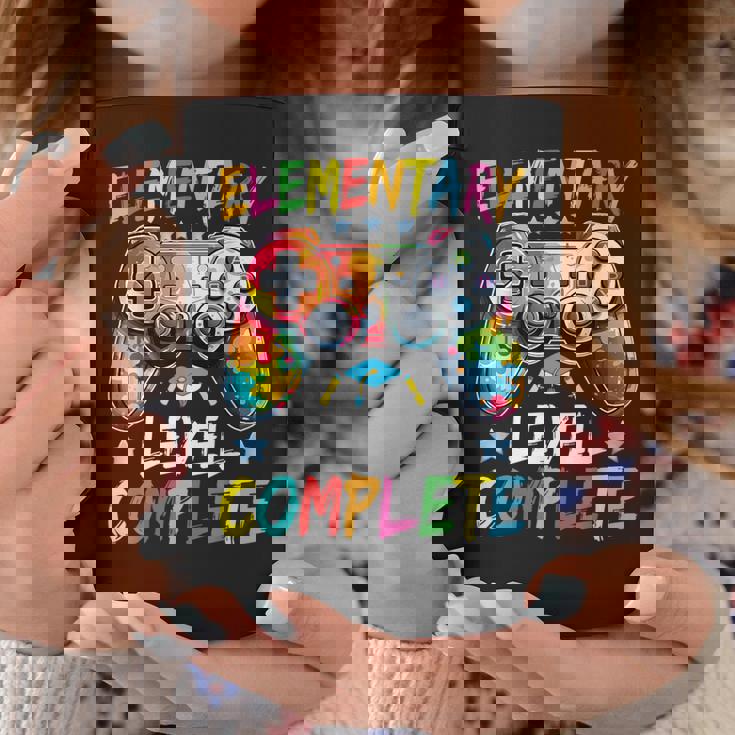 Elementary Level Complete Class Of 2024 Gamer Graduation Coffee Mug ...