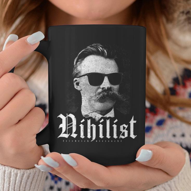 Filósofo Nihilista Nihilismo Filosofía Friedrich Nietzsche Taza de café ...