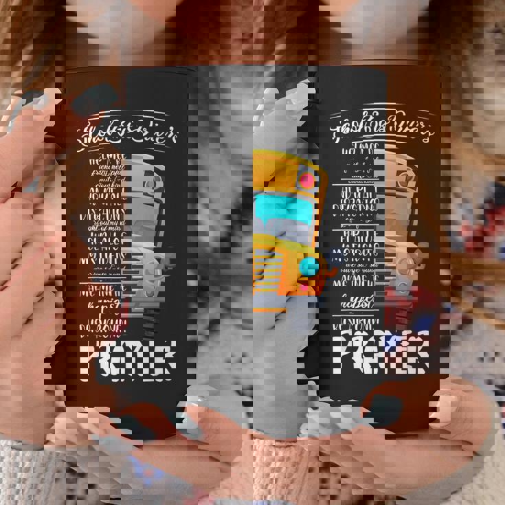 Happiest School Bus Driver’S Prayer Motivational Sayings Coffee Mug ...