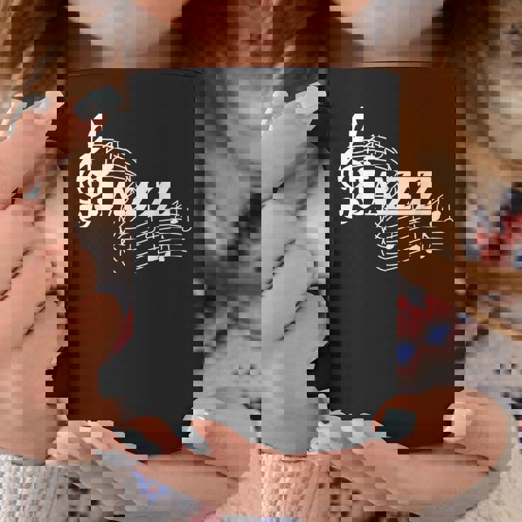 Jazz Musician Sheet Music Jazz Notes Coffee Mug - Monsterry