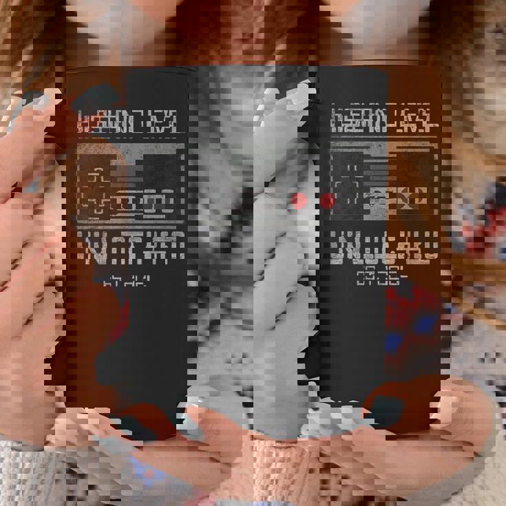 Leveling Up To Husband 2024 Leveled Up Bachelor Party Gamer Coffee Mug ...