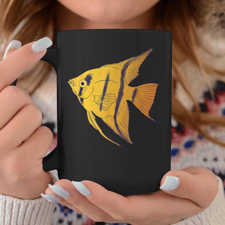 Pez Ángel Peces Tropicales Acuario Guardián Abanico De Peces Taza de ...
