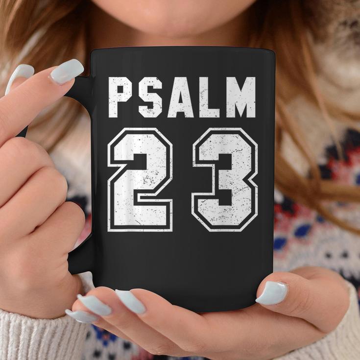 Psalm 23 T Coffee Mug - Monsterry