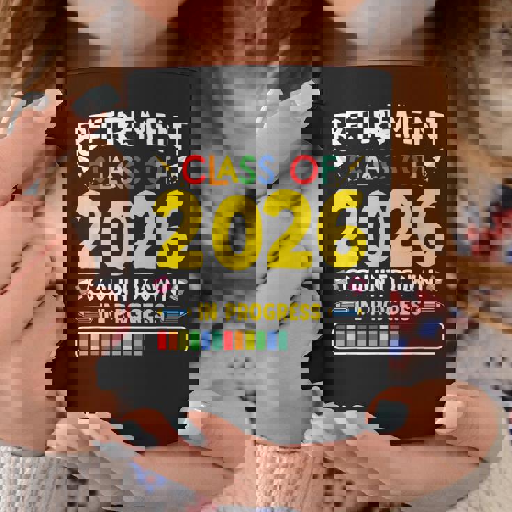 Retirement Class Of 2026 Countdown In Progress Teacher Coffee Mug ...