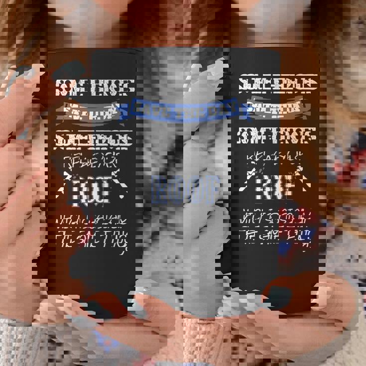 Roofing Hero For Licensed General Contractor Coffee Mug | Mazezy