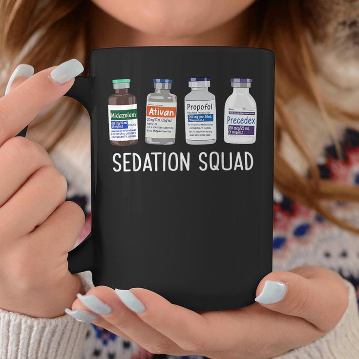 Sedation Squad Pharmacology Crna Icu Nurse Appreciation Coffee Mug ...