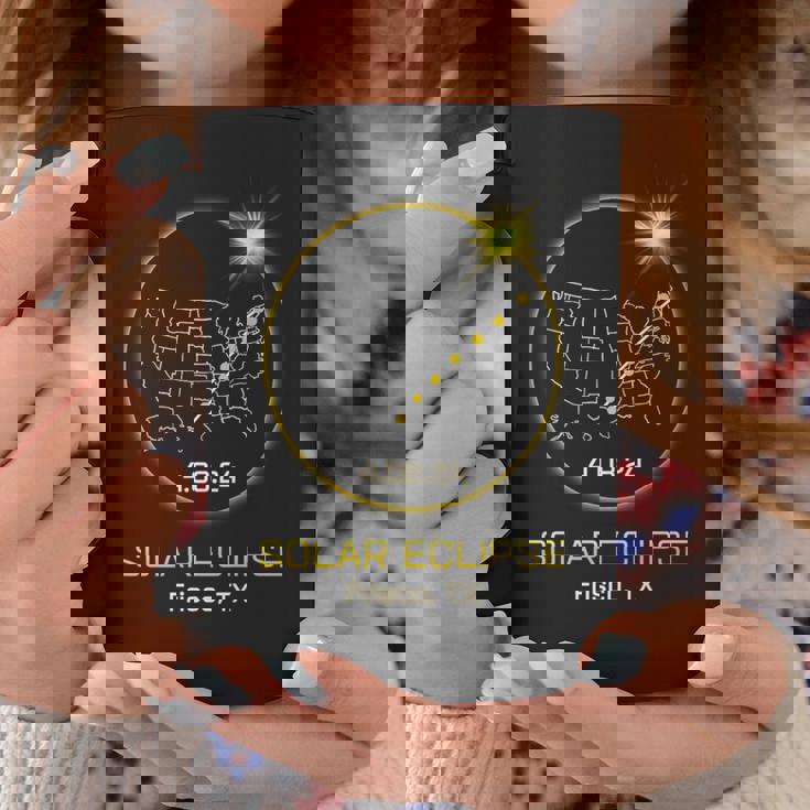 Solar Eclipse 2024 Frisco Tx Texas Totality Eclipse Coffee Mug ...