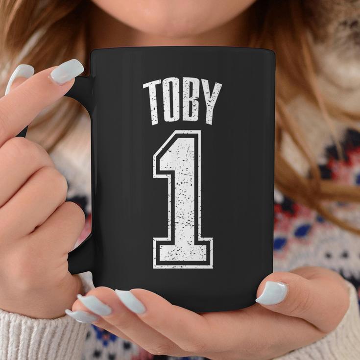 Toby Supporter Number 1 Greatest Fan Coffee Mug | Mazezy