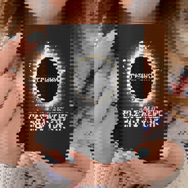 Total Solar Eclipse Plattsburgh New York 2024 Totality Coffee Mug ...