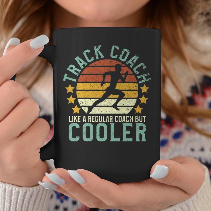 Track Coach Track And Field Running Coach Coffee Mug | Mazezy