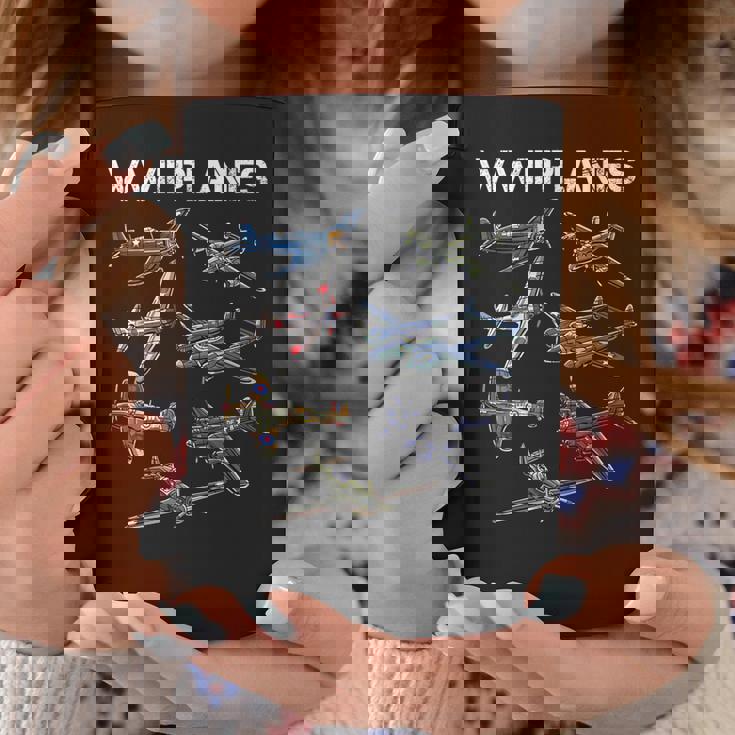 Ww2 Planes Zero B-17 Flying Fortress Spitfire Ww2 Warbirds Coffee Mug - Monsterry