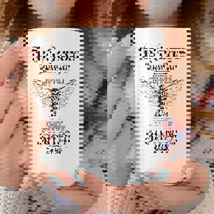 Cicada Brood Xiii Xix Summer 2024 Reunion Tour Swarm Cicadas Coffee Mug ...