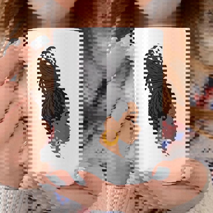 Cool Black Woman With Dreadlocks African American Afro Women Coffee Mug ...