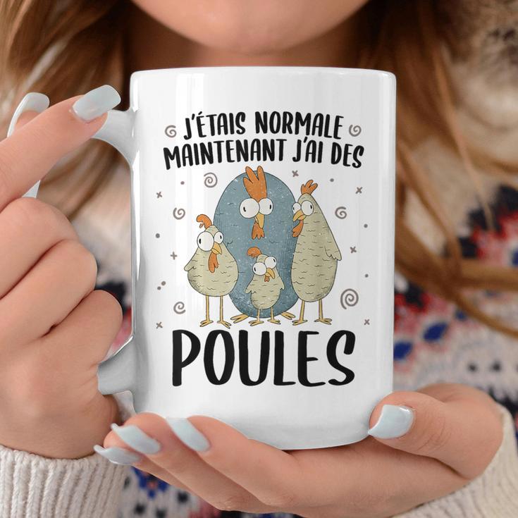Poule Fille Enfant Idée Humour J'ai Des Poules Tasse | Cadeauxyz