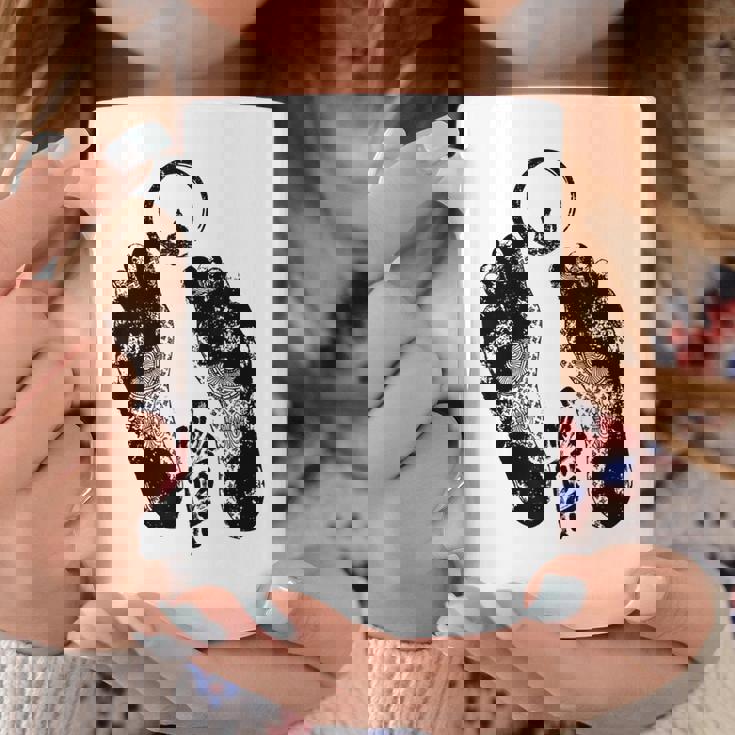 Sunburnt Footprints Thich Minh Tue Vietnamese Monks Moving Coffee Mug ...