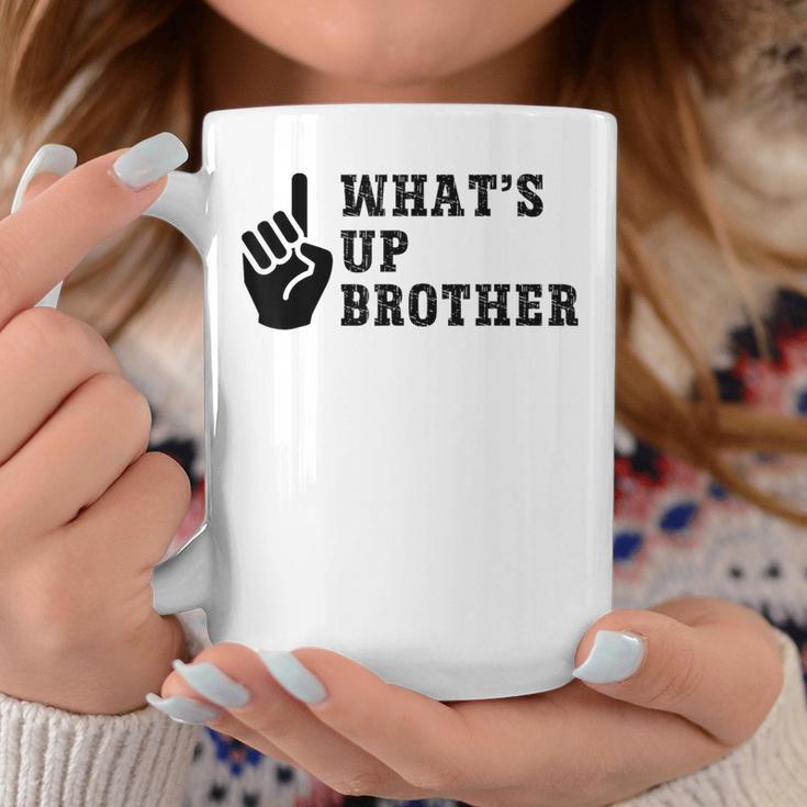What's Up Brother Special Teams Whats Up Brother Meme Coffee Mug | Mazezy