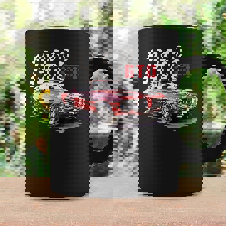 1968 68 Gto Classic Car Old School Muscle Car Coffee Mug | Mazezy