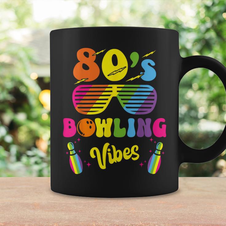 80'S Bowling Vibes 1980S Retro Style Team Outfit Bowler Coffee Mug ...