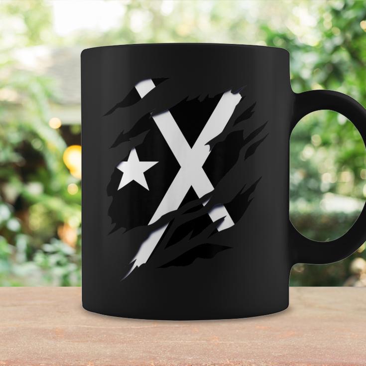 Bandera Independentista Catalana Estelada Negra Efecto 3D Taza de café ...