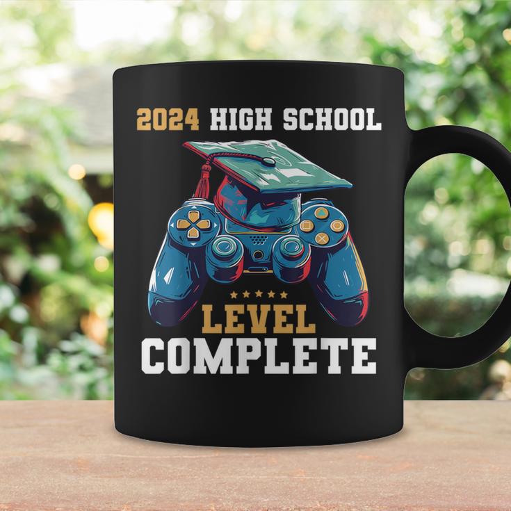 Boy 2024 High School Class Of 2024 Graduation Level Complete Coffee Mug ...