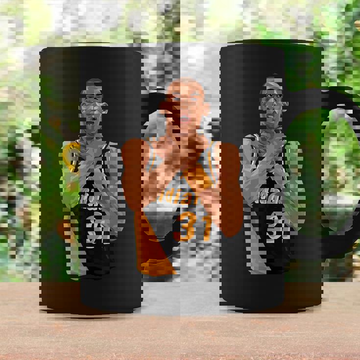 Candace Parker Reggie Miller Choke Coffee Mug | Mazezy