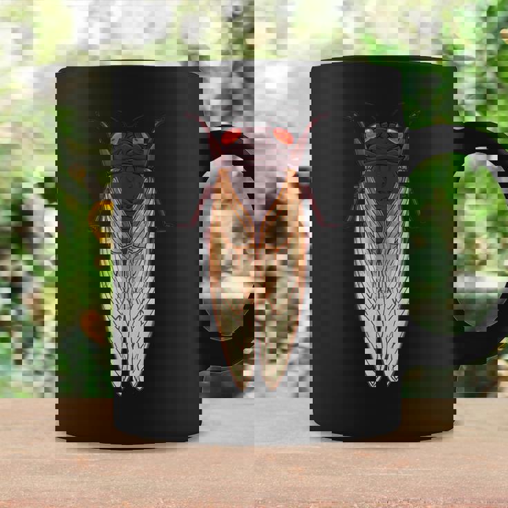 Cicada 2024 Invasion Emergence Swarm Brood Xiii Xix Coffee Mug | Mazezy