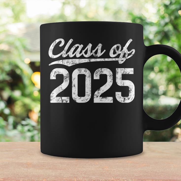 Class Of 2025 Graduation Vintage Freshman Coffee Mug - Monsterry