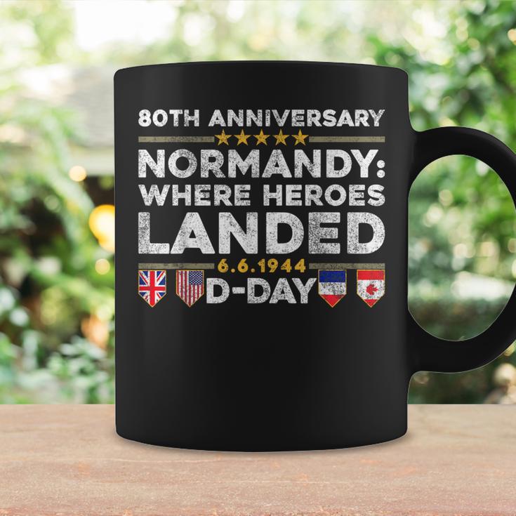 D-Day 80Th Anniversary Normandy Where Heroes Landed Outfit Coffee Mug ...