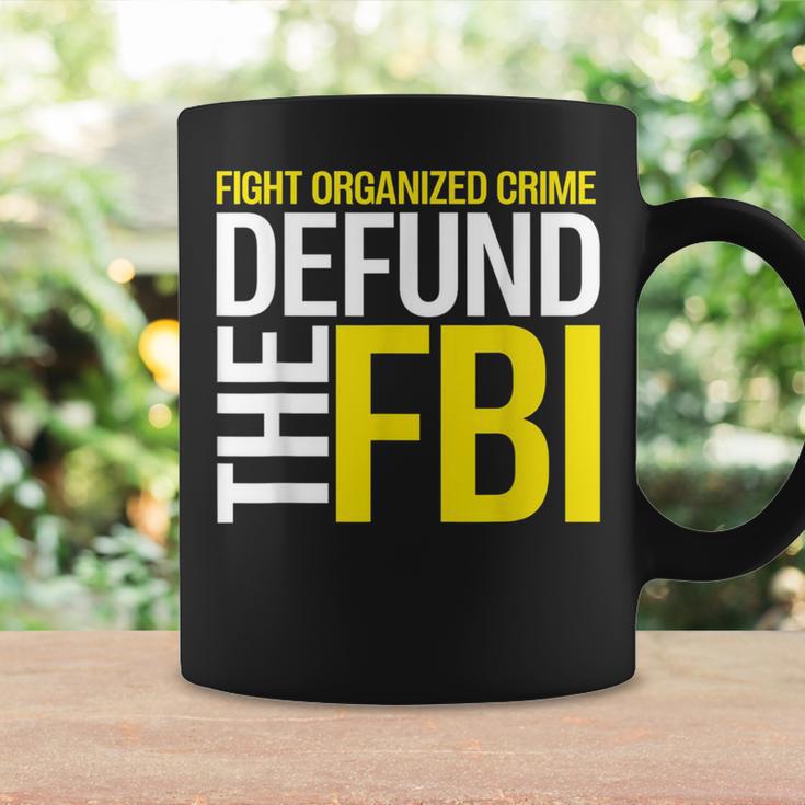 Defund The Fbi Federal Bureau Anti Fbi Corruption Coffee Mug - Monsterry