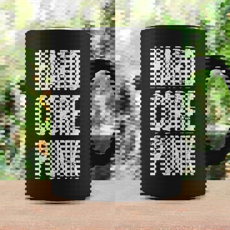 Distressed Punk Rock Band & Hardcore Punk Rock Coffee Mug - Monsterry