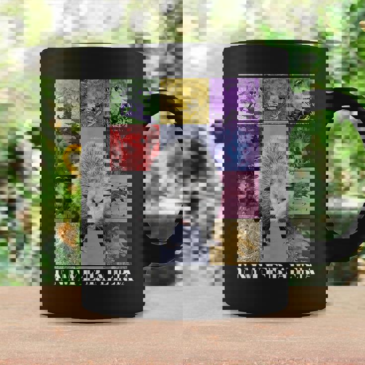 In My Feral Era Awesome Possum Opossum Cringy Meme Coffee Mug - Monsterry