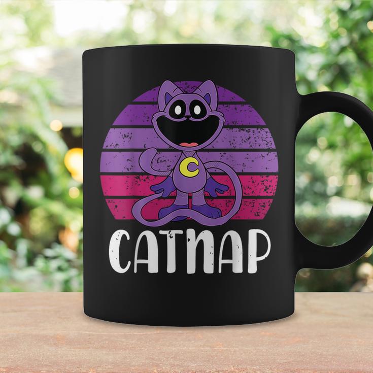 Vintage Smiling Critters Catnap Dogday Lover Coffee Mug | Mazezy