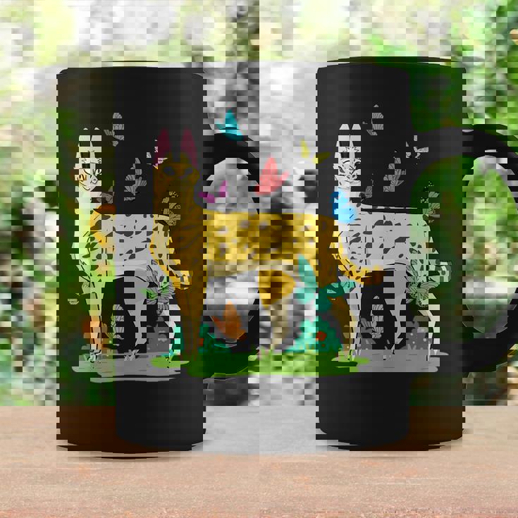 Ginger Serval Big Wild Cats African Animal Big Cat Rescue Coffee Mug ...