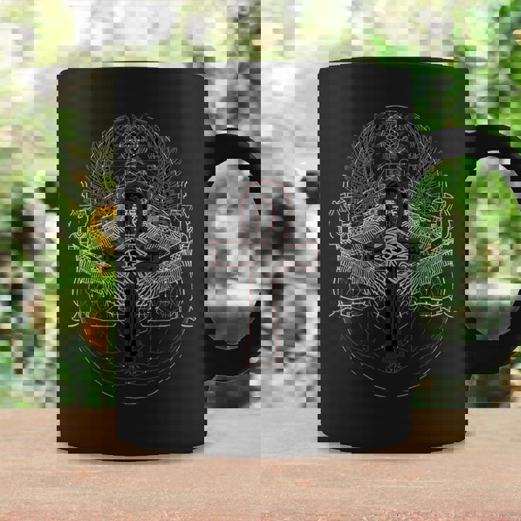 Inner Alchemy Thoth Esoteric Ancient Egypt Hieroglyphs Coffee Mug ...