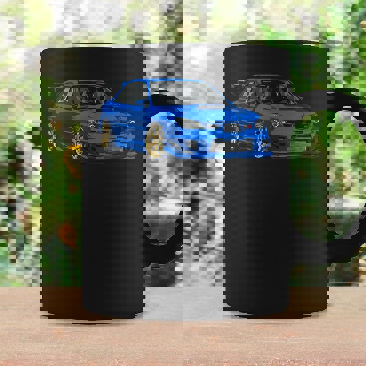 Jdm Car Rally Blue Coffee Mug - Monsterry
