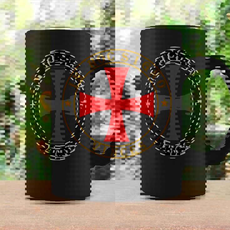 Knights Templar Cross In Hoc Signo Vinces Templar Crusaders Coffee Mug ...