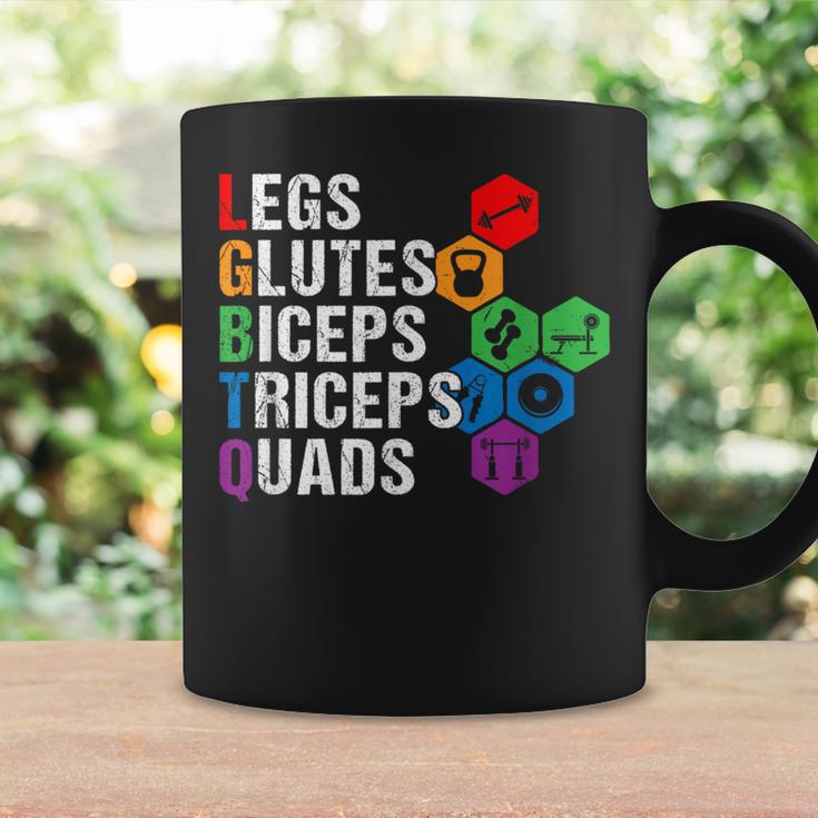 Lgbtq Lats Glutes Biceps Triceps Quads Haltérophilie Tasse | Cadeauxyz