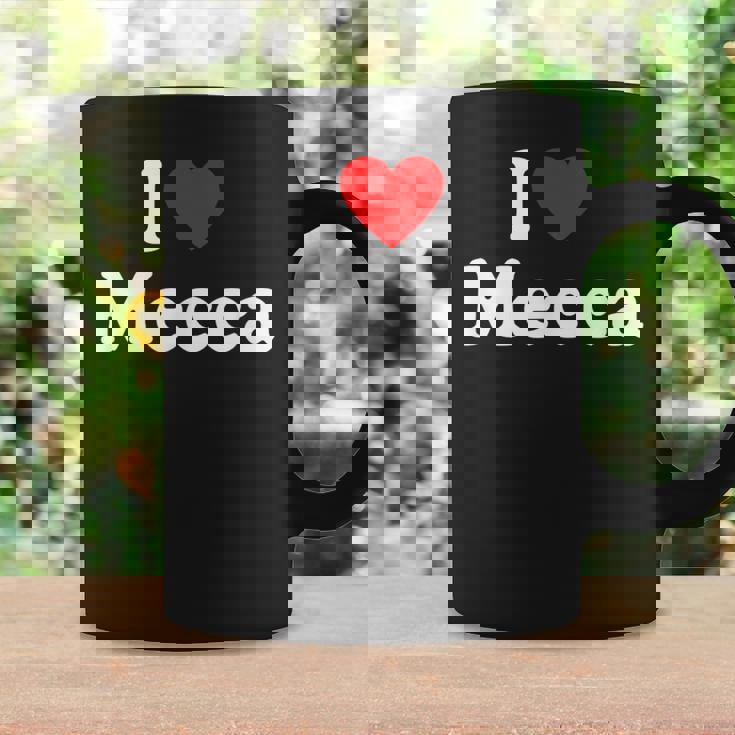 I Love Mecca City Makkah Saudi Arabia Classic Coffee Mug - Monsterry