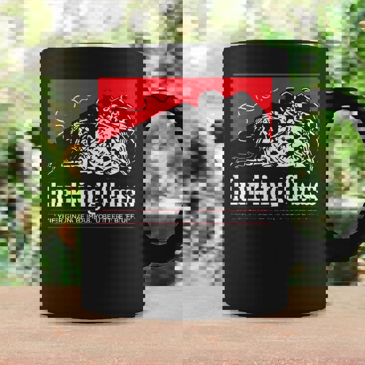 Lurkin Class If Yer Gunna Be Dumb You Better Be Tuff Cowboy Coffee Mug ...