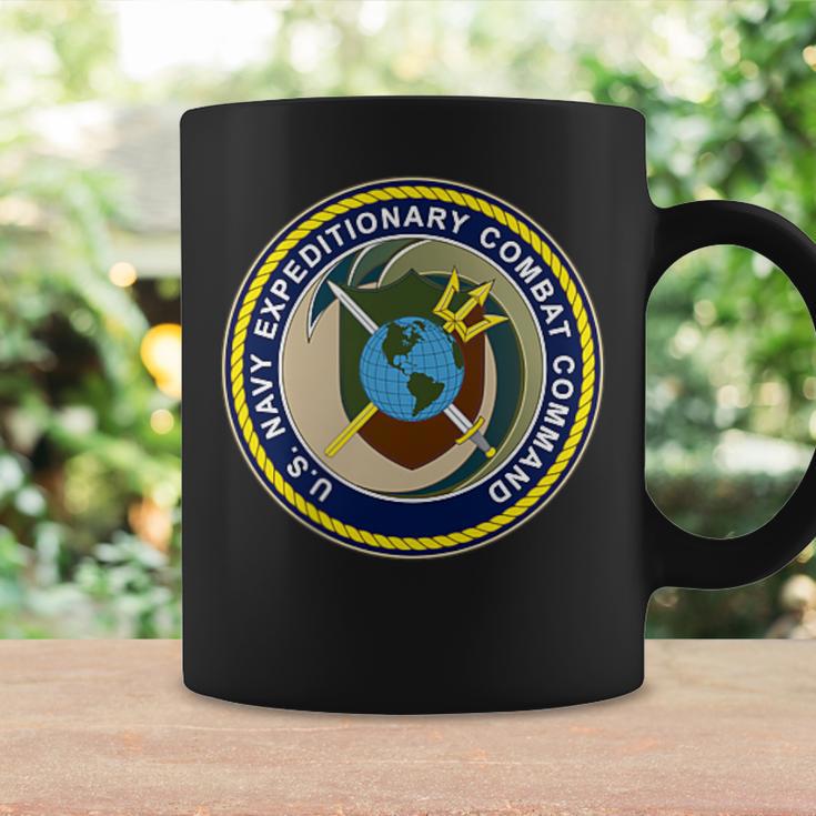Navy Expeditionary Combat Command Veteran Patch Coffee Mug - Monsterry