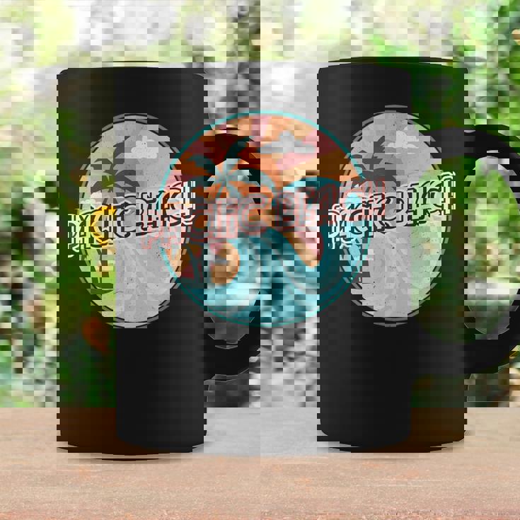 Pacific Beach San Diego California Ocean Waves Coffee Mug - Monsterry