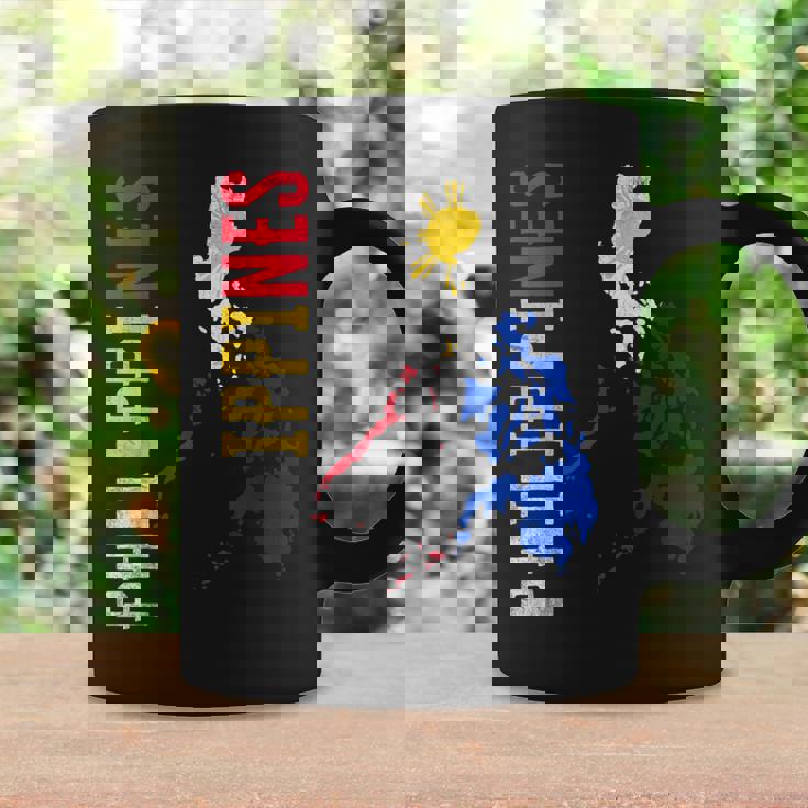 Philippines Flag Proud Filipino Souvenir Philippines Holiday Coffee Mug ...