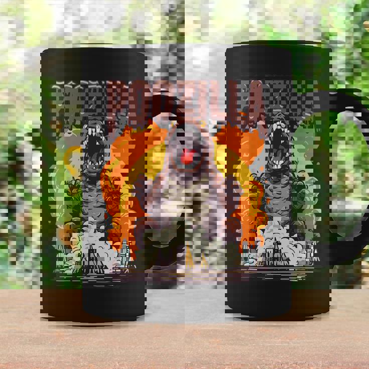 Poozilla Explosive Monstrous Diarrhea Poop Meme Coffee Mug - Seseable