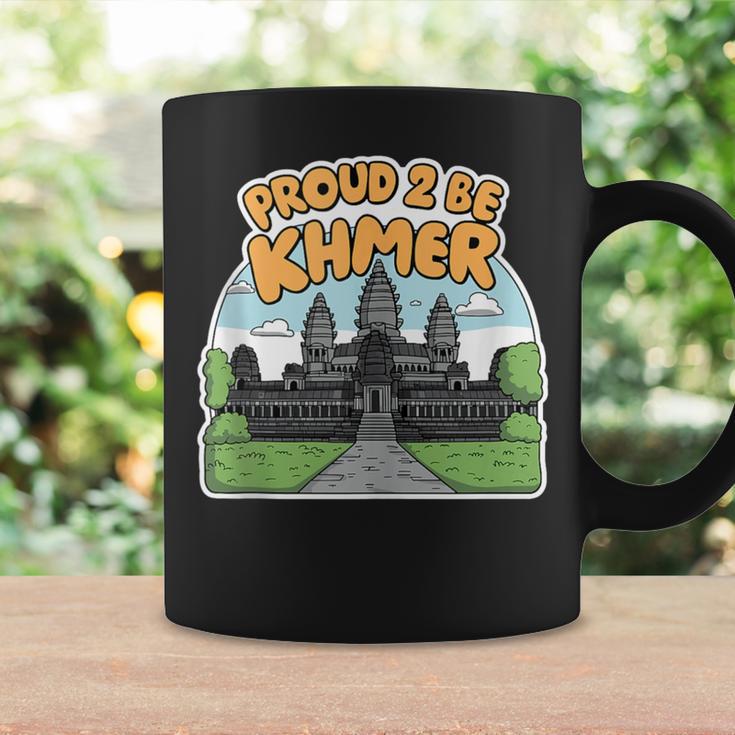 Proud 2 Be Khmer Cute Angkor Wat Cambodia Coffee Mug - Monsterry
