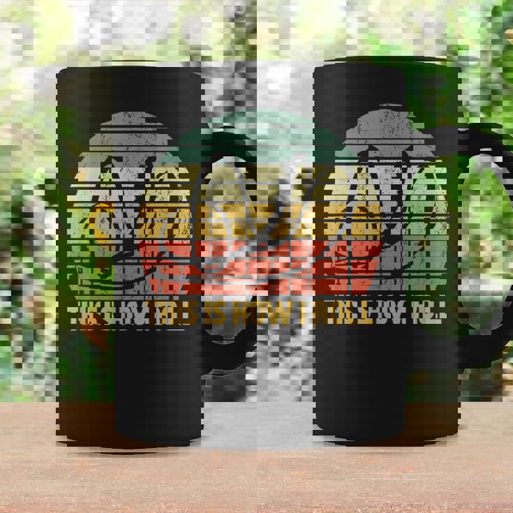 This Is How I Roll Roller Coaster Amusement Ride Retro Coffee Mug ...