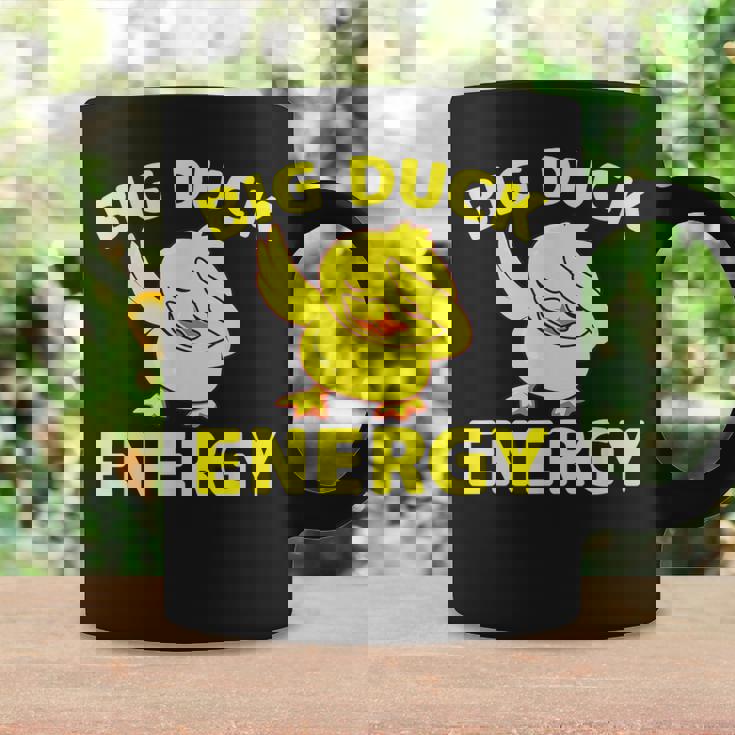 Rubber Ducky Meme Big Duck Energy Coffee Mug - Seseable