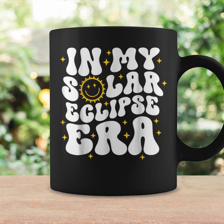 In My Solar Eclipse Era Solar Eclipse 2024 Retro Groovy Coffee Mug | Mazezy
