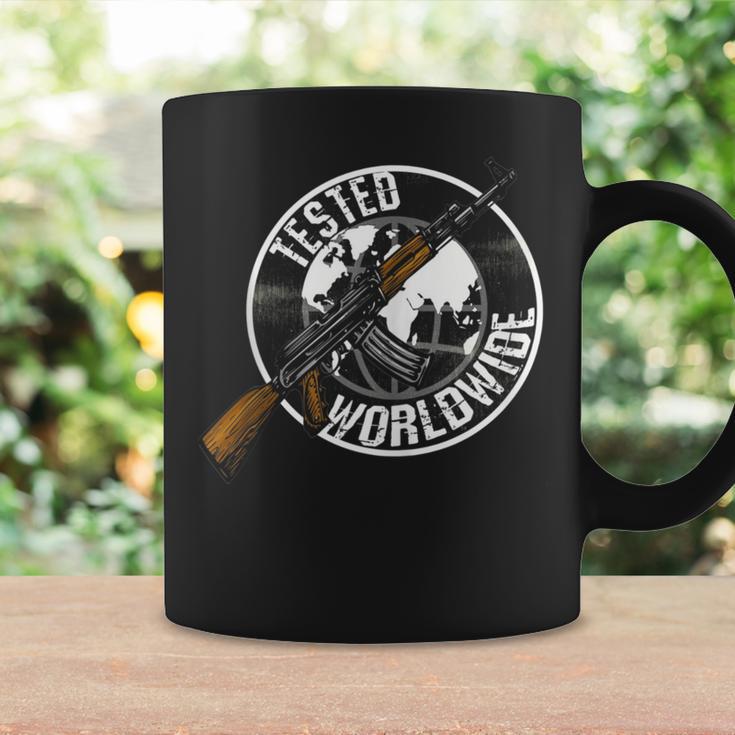 Soviet Kalashnikov Ak-47 Vintage Ussr Russian Rifle Gun Cccp Coffee Mug ...