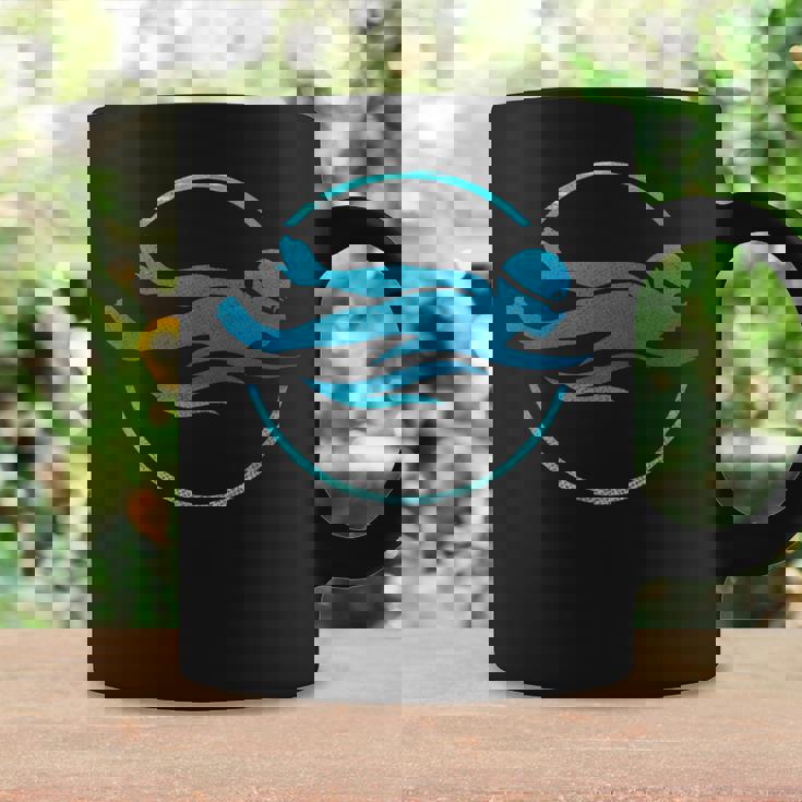 Swimmer Swimming Swim Team Coffee Mug - Monsterry