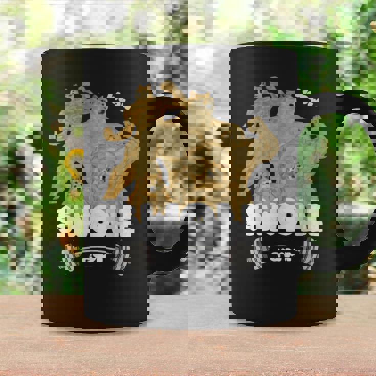 Swole Gym Swole Doge Meme Buff Doge Meme Coffee Mug - Monsterry